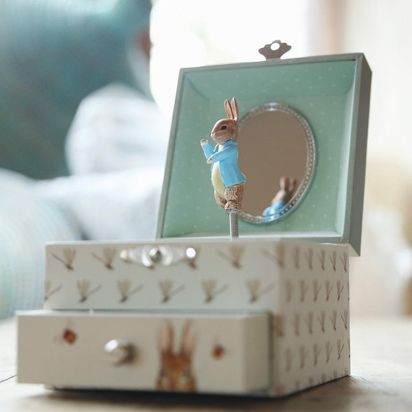 Peter Rabbit Music Box - Loula and Deer